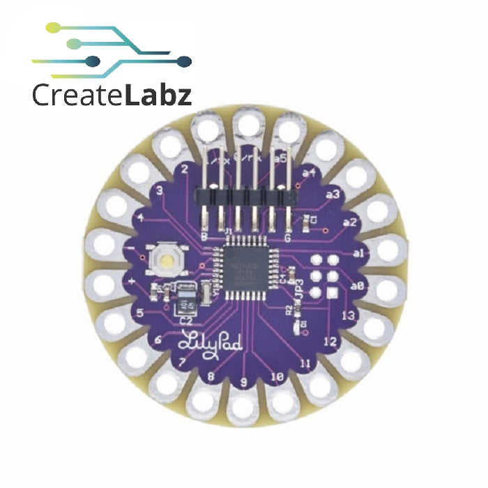 Arduino Lilypad Compatible Main Board Atmega 328p Createlabz Store