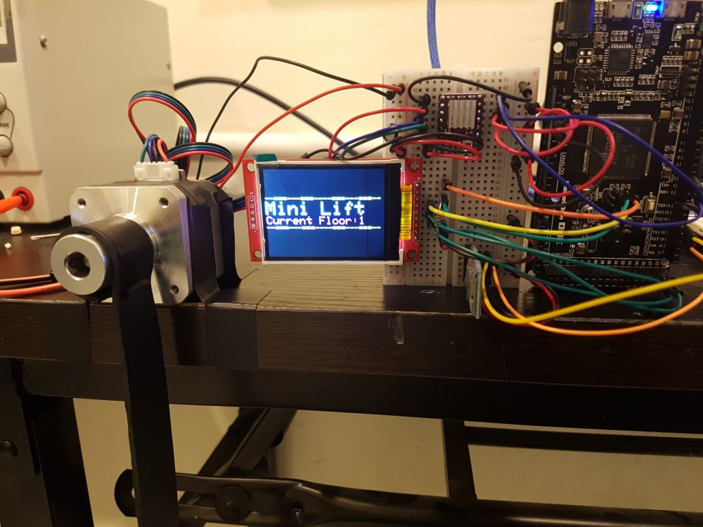 Bluetooth-Controlled Mini Lift Using Stepper Motor with Android Mobile ...