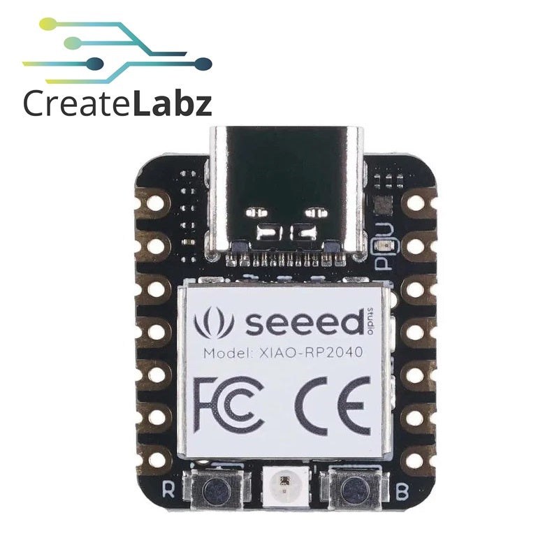 Seeed Studio XIAO RP2040, Dual-core ARM Cortex M0+ – CreateLabz Store