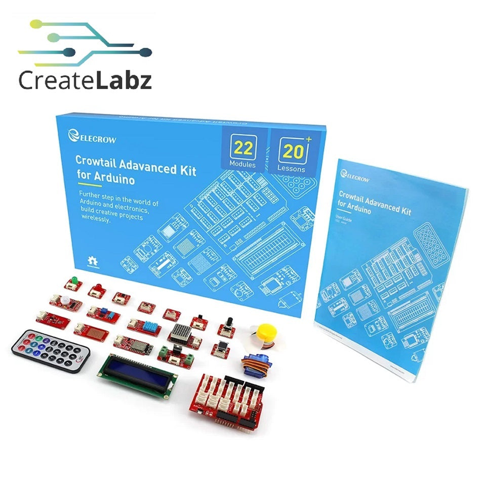 Crowtail Advanced Kit for Arduino – CreateLabz Store