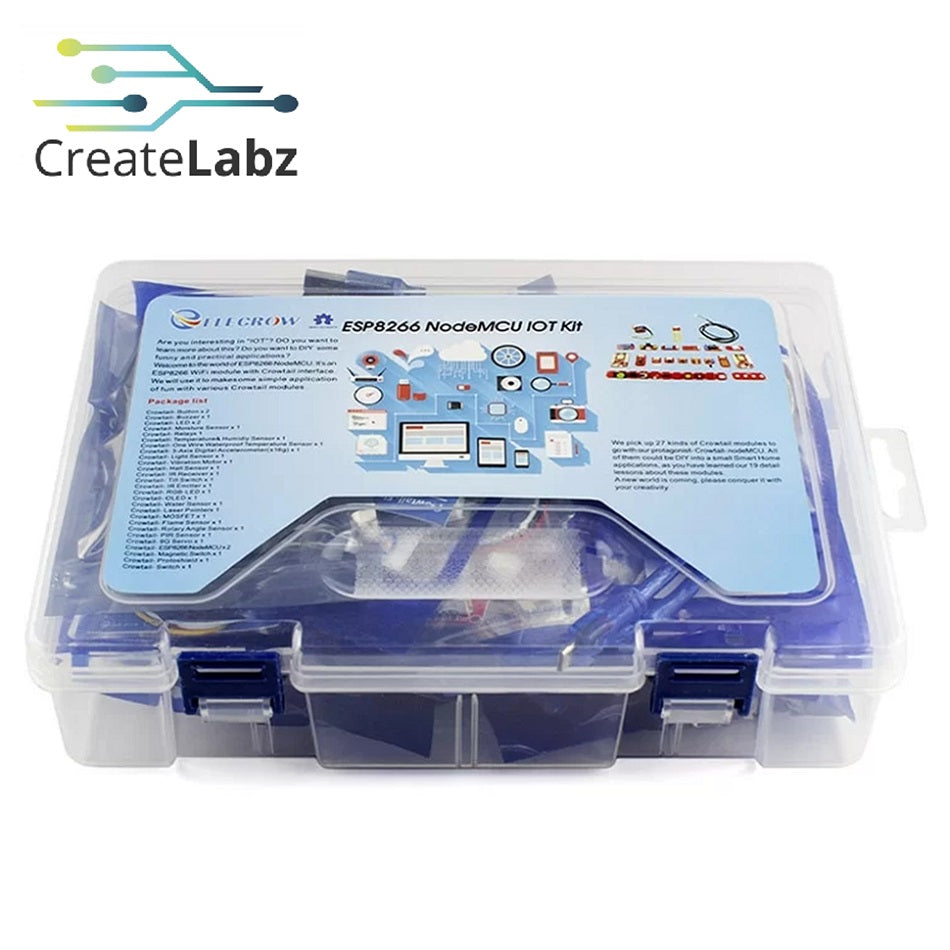 ESP8266 NodeMCU IoT Kit – CreateLabz Store