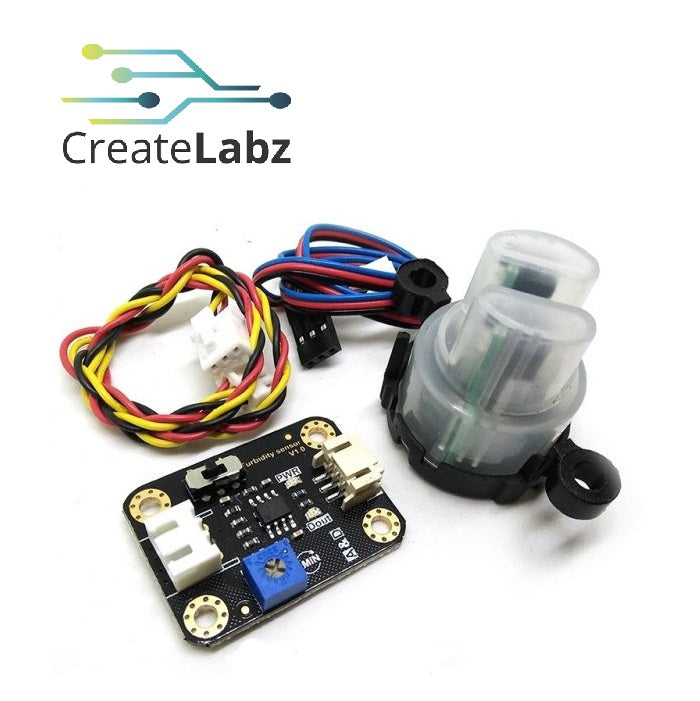 Dfrobot Gravity Analog Turbidity Sensor For Arduino Createlabz Store