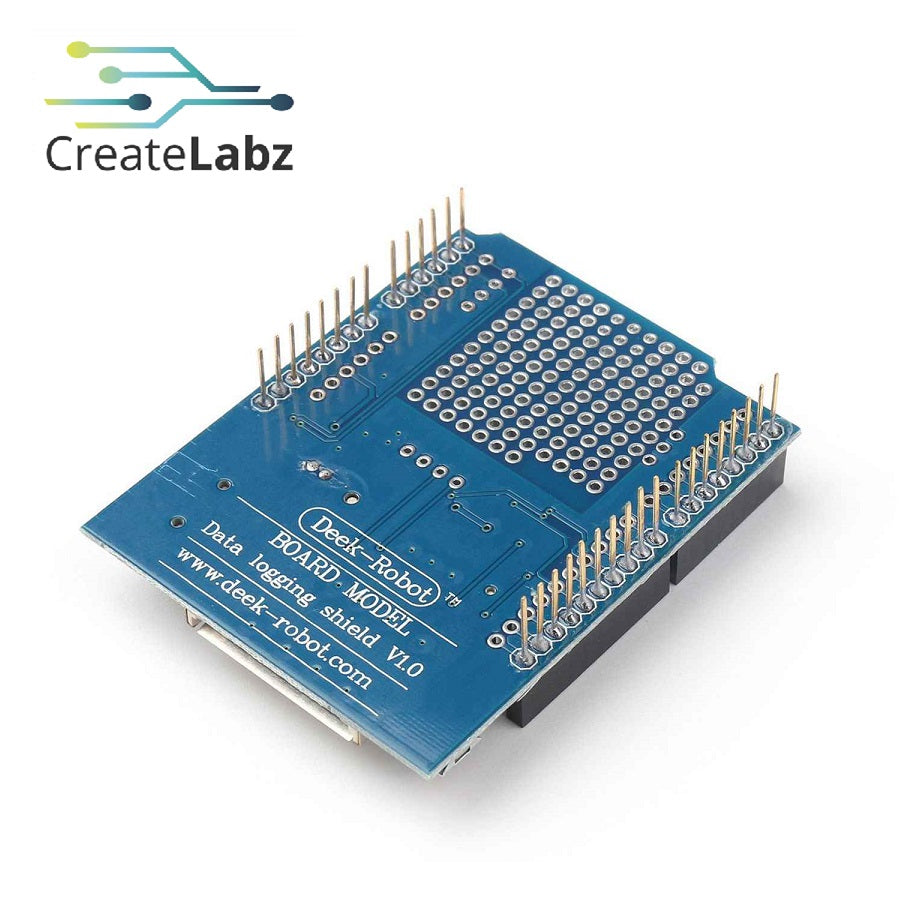Data Logger Shield V10 For Arduino With Rtc Createlabz Store
