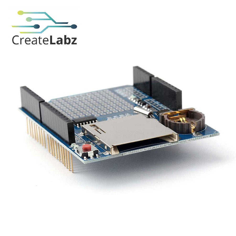 Data Logger Shield V10 For Arduino With Rtc Createlabz Store