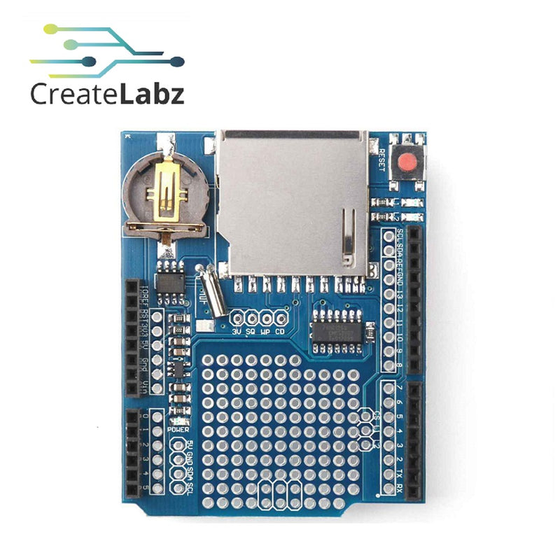 Data Logger Shield V10 For Arduino With Rtc Createlabz Store