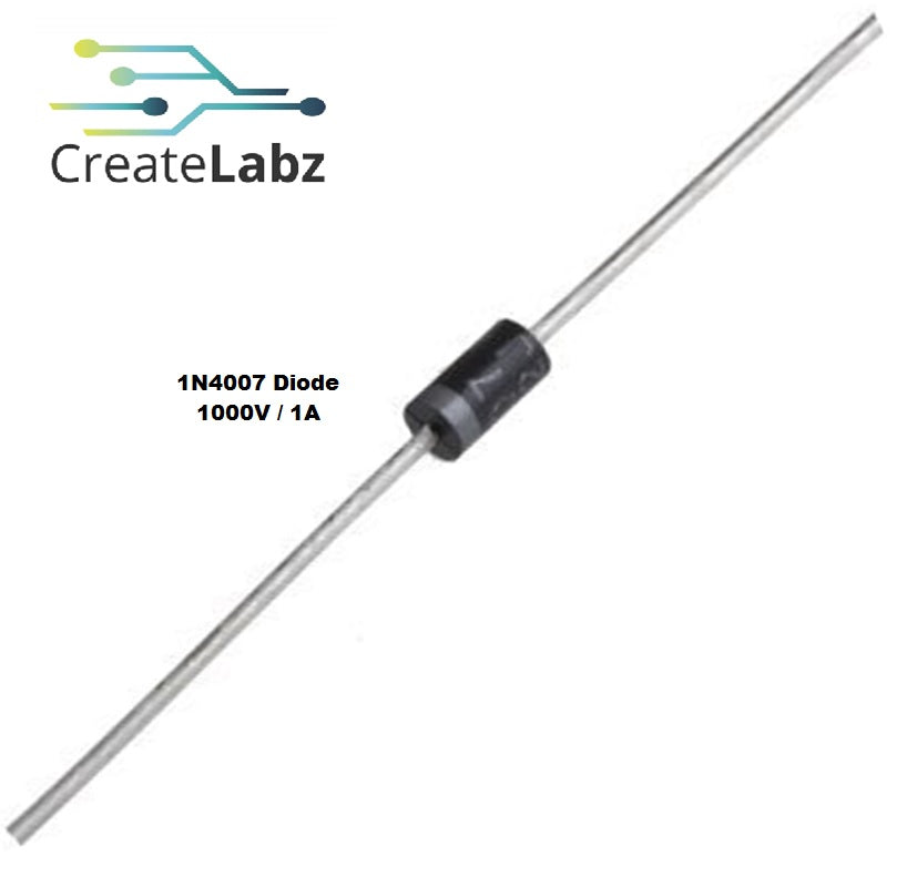 Rectifier Diode 1N4001 / 1N4002 / 1N4007 – CreateLabz Store